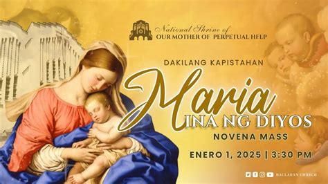 Baclaran Church Dakilang Kapistahan Ni Maria Ina Ng Diyos YouTube