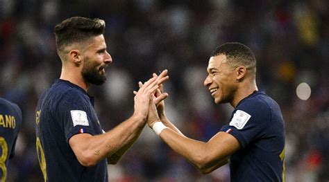 Giroud Mbappé le ticket gagnant des Bleus
