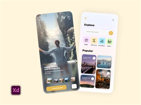Travel App UI Design By Ashan Niroshana On Dribbble