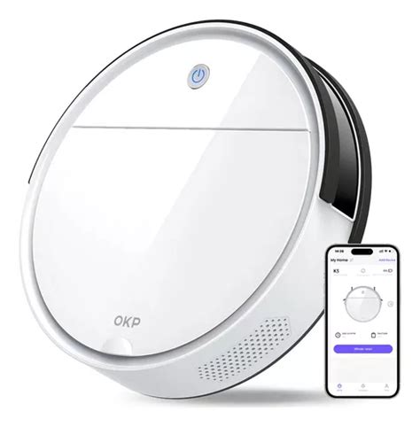 Robot Aspirador 120 Minutos De Tiempo De Ejecucion Okp K5 Mercadolibre