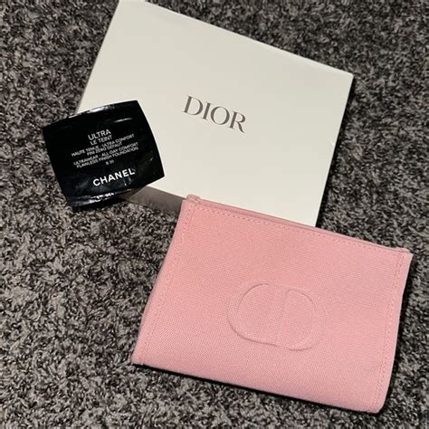 Dior Bags Pink Dior Trousse Pouch Luxury Makeup Bag Poshmark