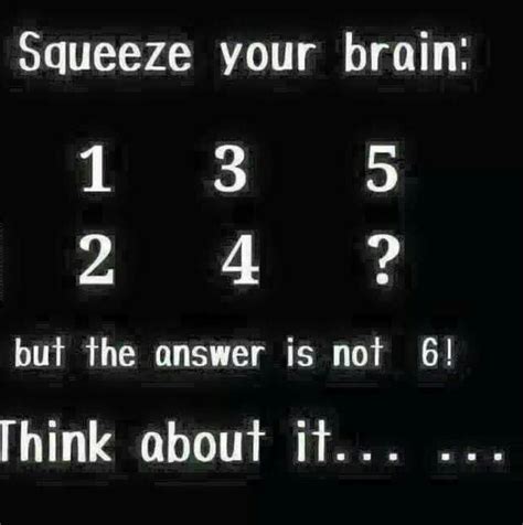 Squeeze Your Brain Puzzle Puzzles Qna