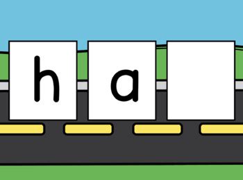 CVC Successive Blending Slides Digital CVC Blending CVC Word Slides