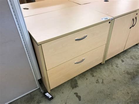 Maple 2 Drawer Lateral File Cabinet