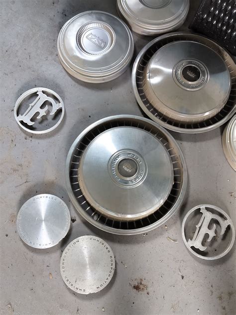 Assorted Decorative Hubcaps Beck Auctions Inc