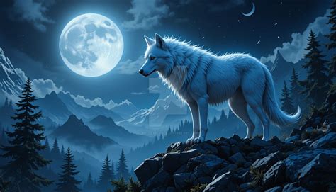 Wolfmoon By Art Explorer On Deviantart
