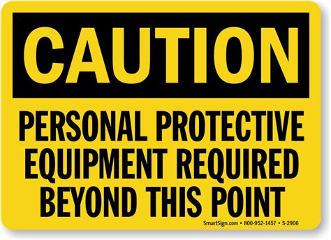 Ppe Signs Ppe Safety Sign Personal Protective Equipment Sign