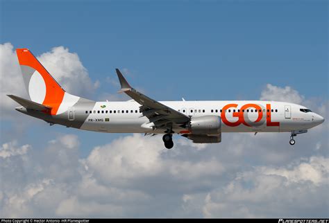 PR XMG GOL Transportes Aéreos Boeing MAX Photo by Hector Antonio HR Planespotter ID