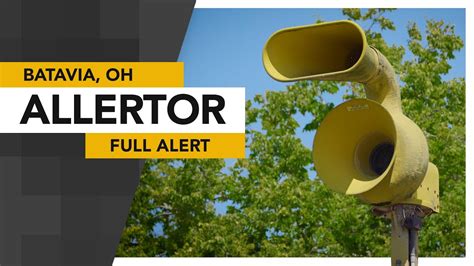 Aca Allertor 125 Full Alert Batavia Oh Youtube