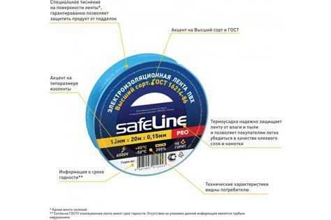Изолента Safeline 15/20 желто-зеленый 12122 - выгодная цена, отзывы ...