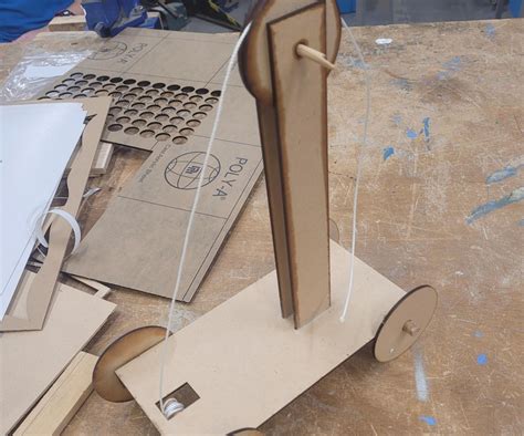 Gravity Powered Car 6 Steps Instructables