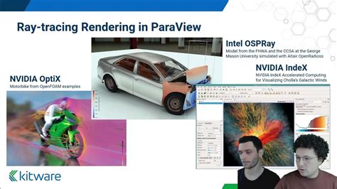 Advanced Rendering Of Scientific Data Using Ray Tracing In Paraview
