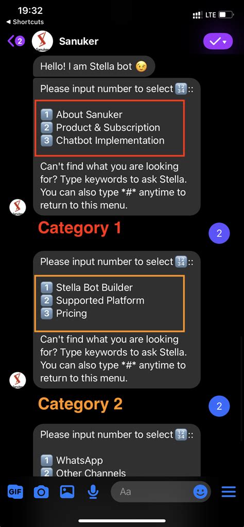 Filtering Questions For FAQ Chatbot Stella Platform Documentation