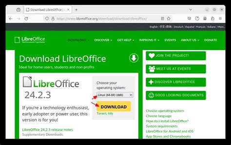 在 Ubuntu 24 04 中安装 Libreoffice 办公套件