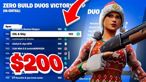 How We Dominated In Zero Build Duos Victory Cup Finals 200 🏆 Youtube