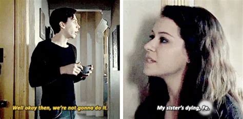 Orphan Black Sarah And Felix Orphan Black Black Tv Shows