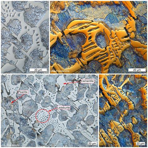 Microstructure Microscopy Castiron Temper Graphit Metallographie Engineering Technology