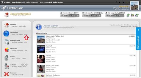 Radio Player Widget For Your Website Knowledgebase FastCast4u