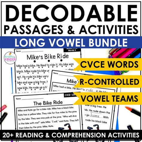 Decodable Passages With Comprehension Questions Magic E And R Controlled Vowels