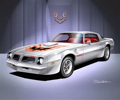 Pontiac Firebird Trans Am Art Prints By Danny Whitfield Comes In Different Exterior
