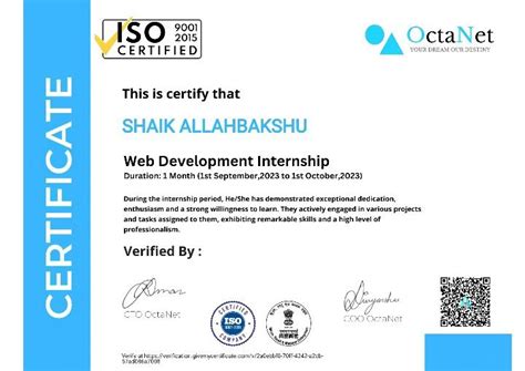 Allahbakshu Shaik On Linkedin Octanet