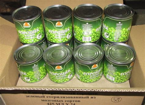 China Wholesale Food Canned Green Peas China Canned Food Canned
