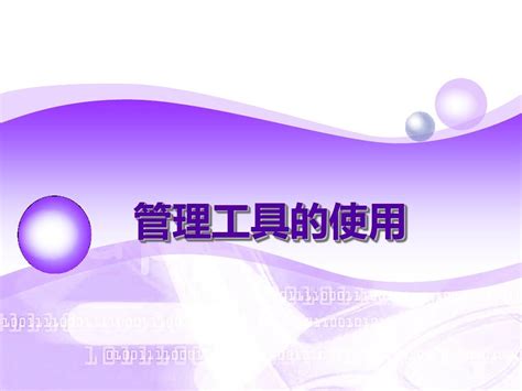 02管理工具的使用 精品文档 Word文档在线阅读与下载 无忧文档