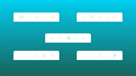 Adobe XD Bottom Navigation Animation On Behance