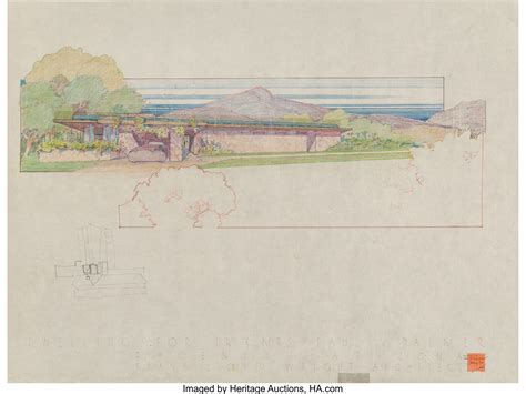 Frank Lloyd Wright Art For Sale Value Guide Heritage Auctions