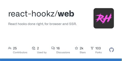 Github React Hookz Web React Hooks Done Right For Browser And Ssr
