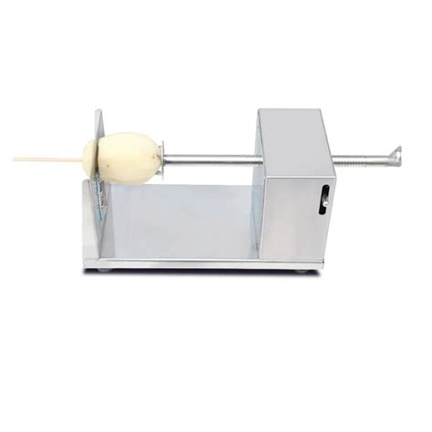 Hot Sale Stianless Steel Manual Spiral Potato Chips Twister French Fries Tornado Slicer Cutter