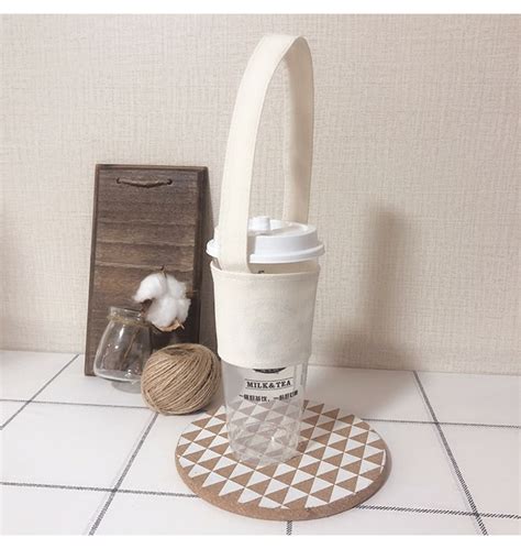 제로웨이스트 캐리어 트렌드 백 무지 텀블러 드링크백 홀더 인기상품 티몬