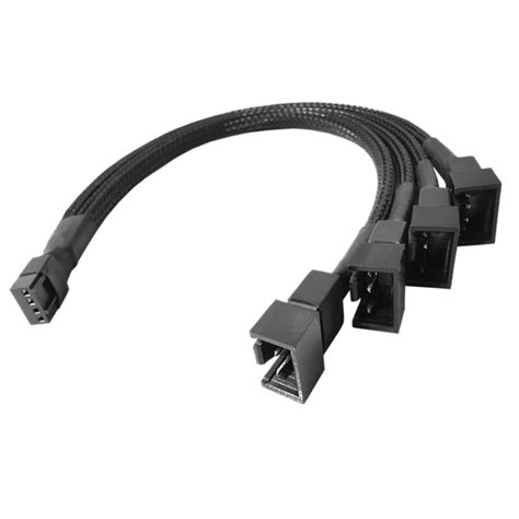 Pwm Fan Splitter 4pin Adapter Kabel 1 Om 1 2 3 4 C Vicedeal