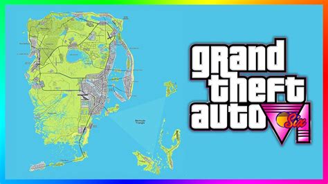 Grand Theft Auto Vice City Map