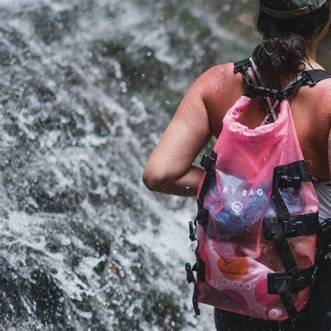 Acrodo Bolsa Seca Impermeable 10 Y 20 Litros Flotantes Para Playa