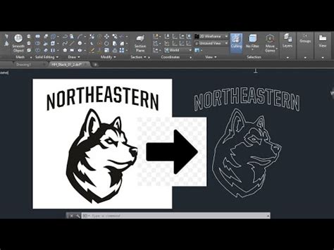 AutoCAD Trace D Image Automatically Without Manual Tracking QasimCAD Tutorial YouTube