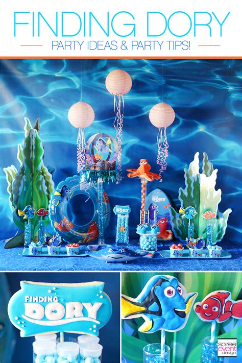 Finding Dory Party Ideas Soiree Event Design