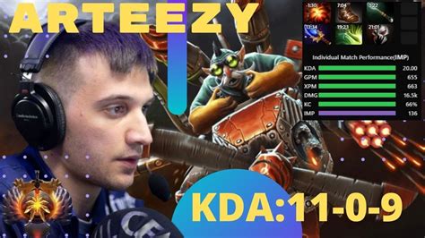Arteezy Plays Gyrocopter Player Perspective March 21 2020 YouTube