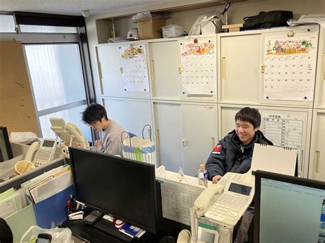 Daishu工事部の業務を手伝ってくれているアルバイト君たち 市川市の工務店daishu｜二世帯住宅もお任せください｜自然素材・高耐震・高