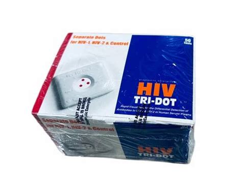 Hiv Tri Dot Test Kit J Mitra Number Of Reactions Preps Kit 100 Kits