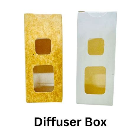 1pc Diffuser Box Only Hanging Diffuser Packaging Box Only 10ml Diffuser Box Car Freshener Box