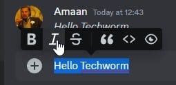 Discord Text Formatting Commands Bold Italics Color Strikethrough
