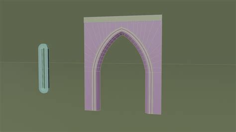 Gothic Arch And Window Asset Pack High Quality 3d Model Cgtrader