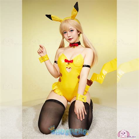 Pikachu Costume Christmas Halloween Cosplaypu Pikachu Costume Shopee