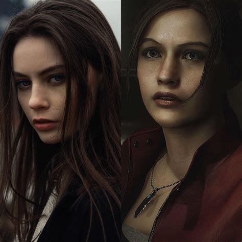 Confirmed Jordan Mcewen The Face Model For Claire Redfield Residentevil