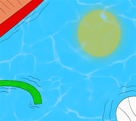 Pool Floaties On The Water — Weasyl