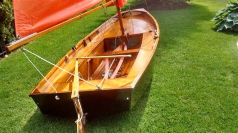 10 Ft Mirror Class Sailing Dinghy Nice Condition Mirror Class 1970 For Sale