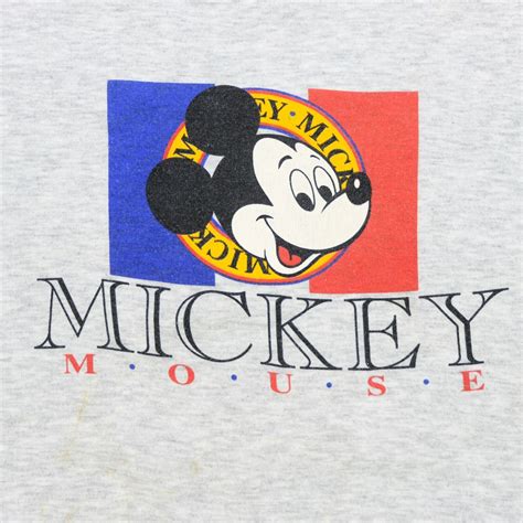 Rare Vintage Disney Wear Mickey Mouse Pullover Crewne Gem