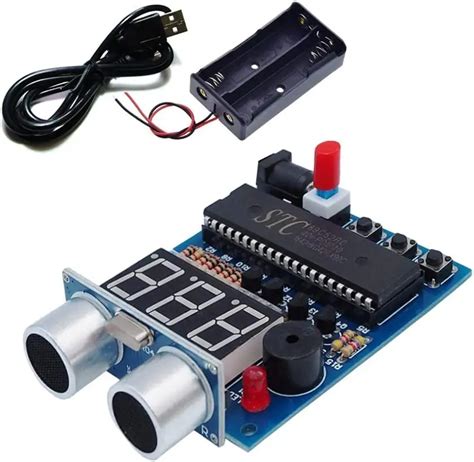 DIY Ultrasonic Distance Sensor Soldering Project Practice Kit Circuit Specialists