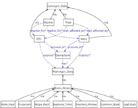 An Excerpt Of The Integrated Ontology Visualized With The Ontoviz